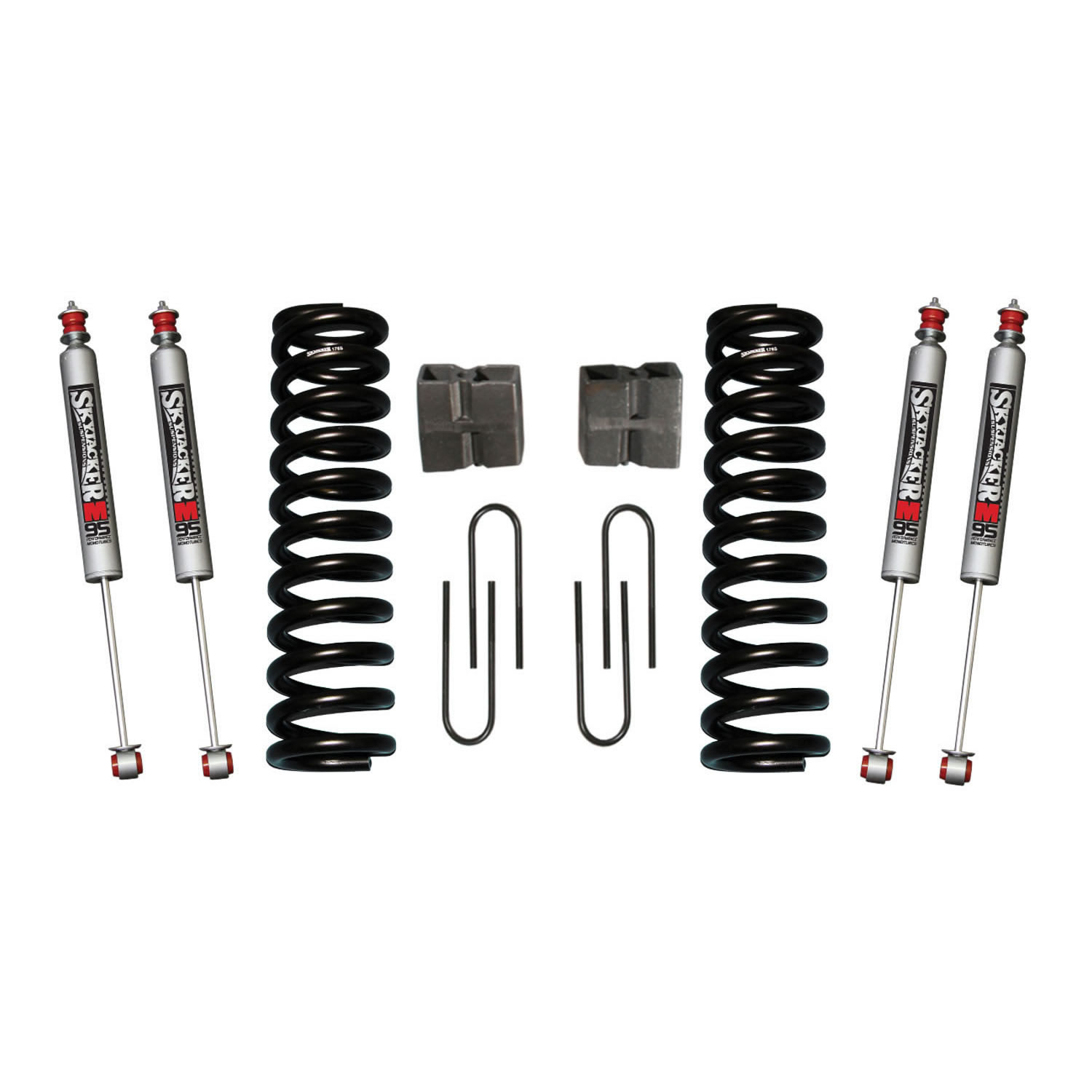 Suspension Lift Kit w/Shock M95 Performance Shocks 6 Inch Lift Incl ...