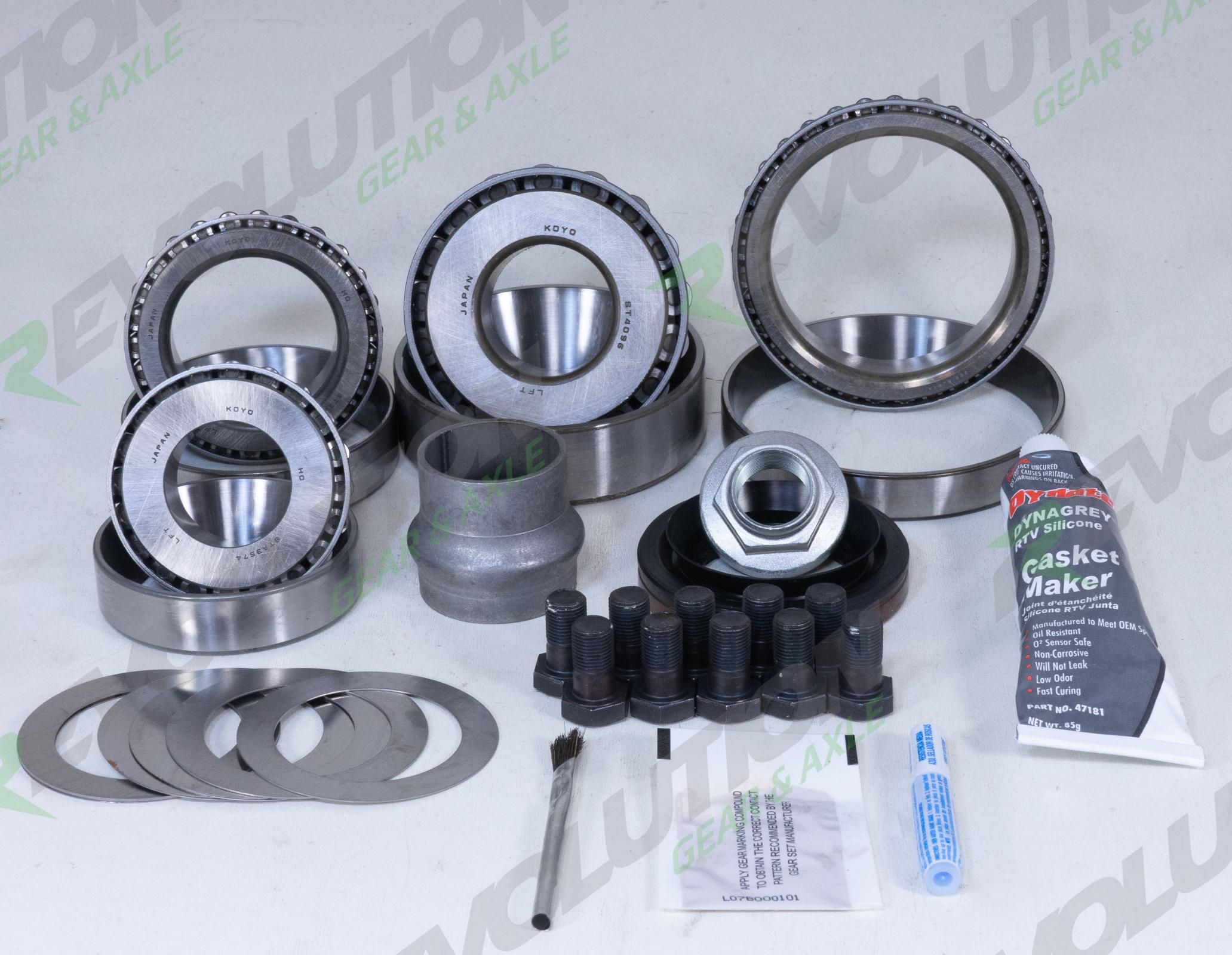 Toyota 8.2 Inch Rear Axle with Locker Ring and Pinion Master Install ...