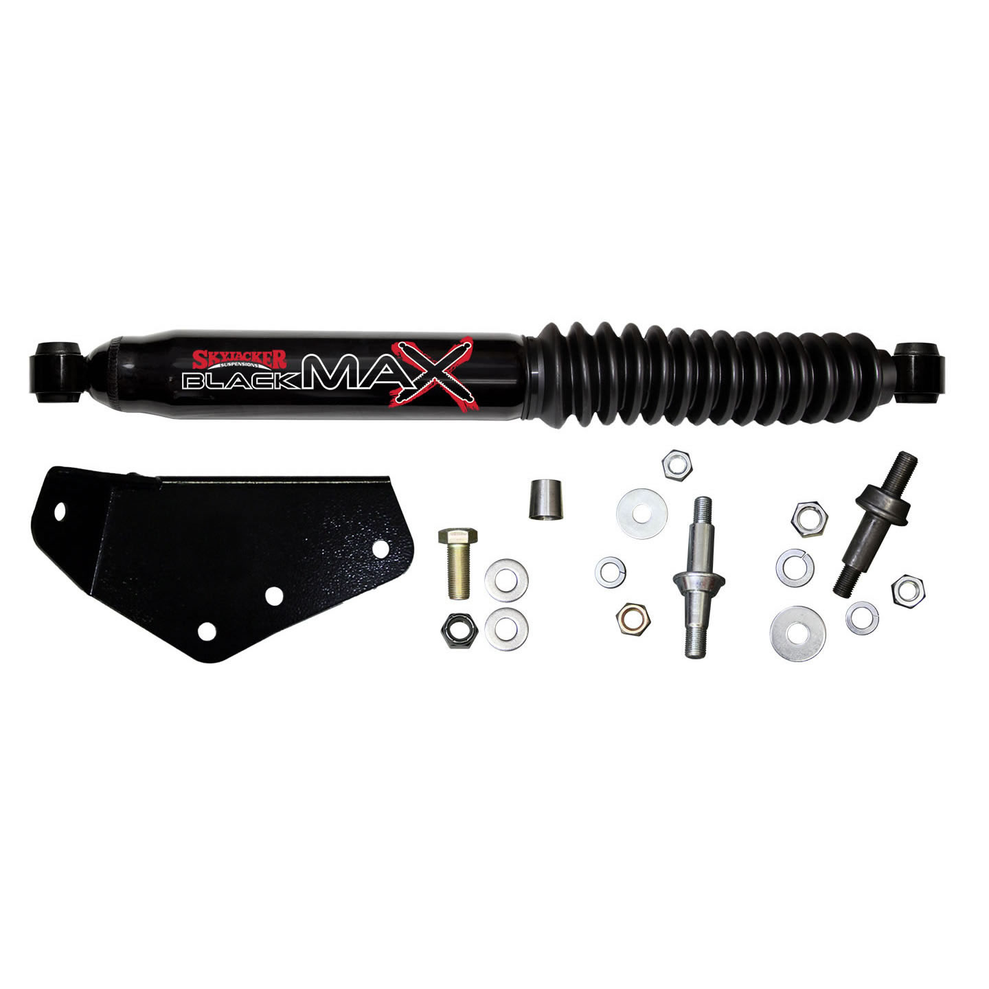 Steering Stabilizer Single Kit Black Single Kit For Use w/6 Inch Lift ...
