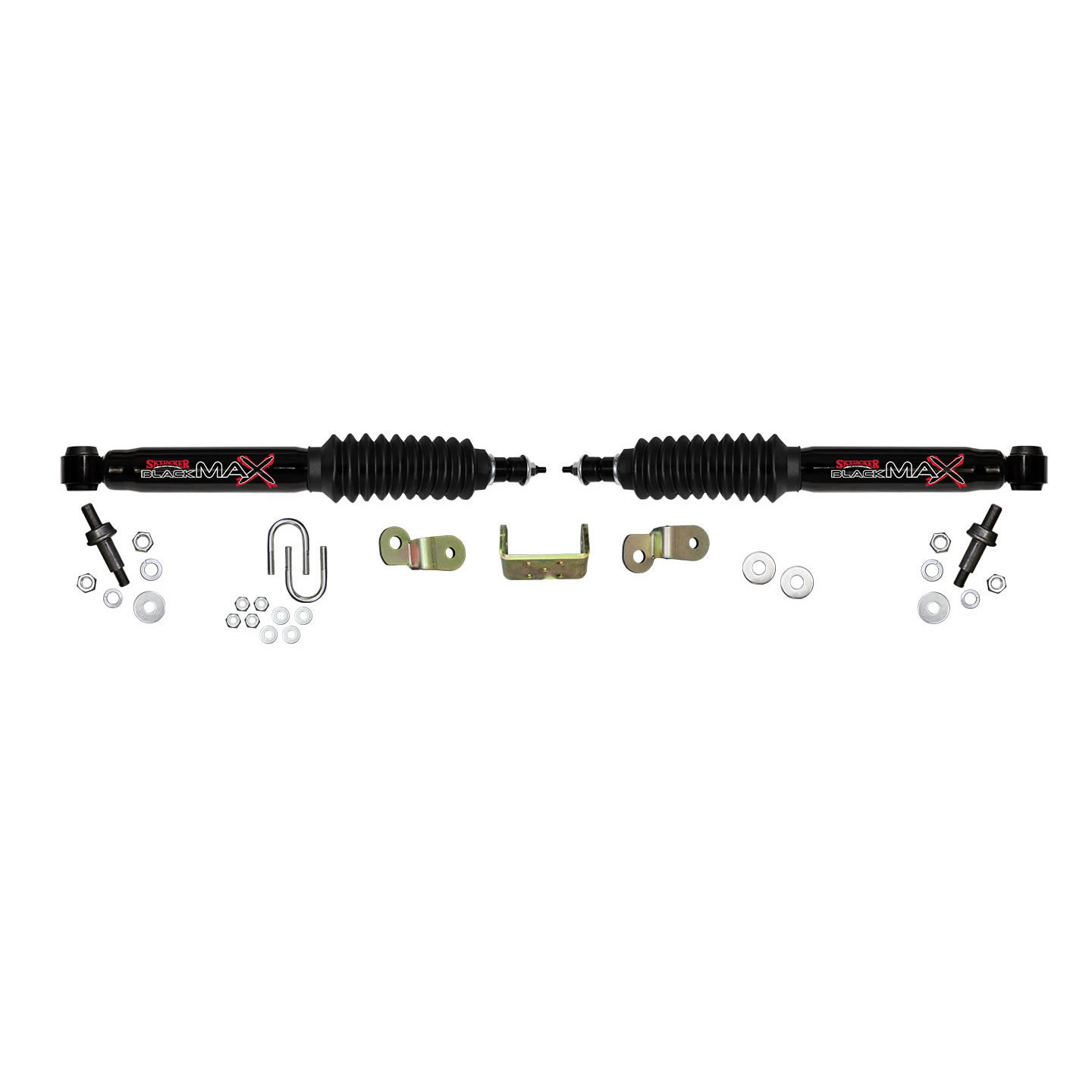 Steering Stabilizer Dual Kit Black Dual Kit Can Only Be Used w ...