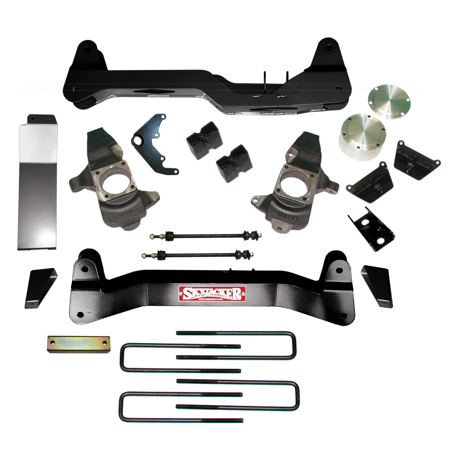 Lift Kit 6 Inch Lift 01-10 Silverado/Sierra 2500 HD Includes Rear ...