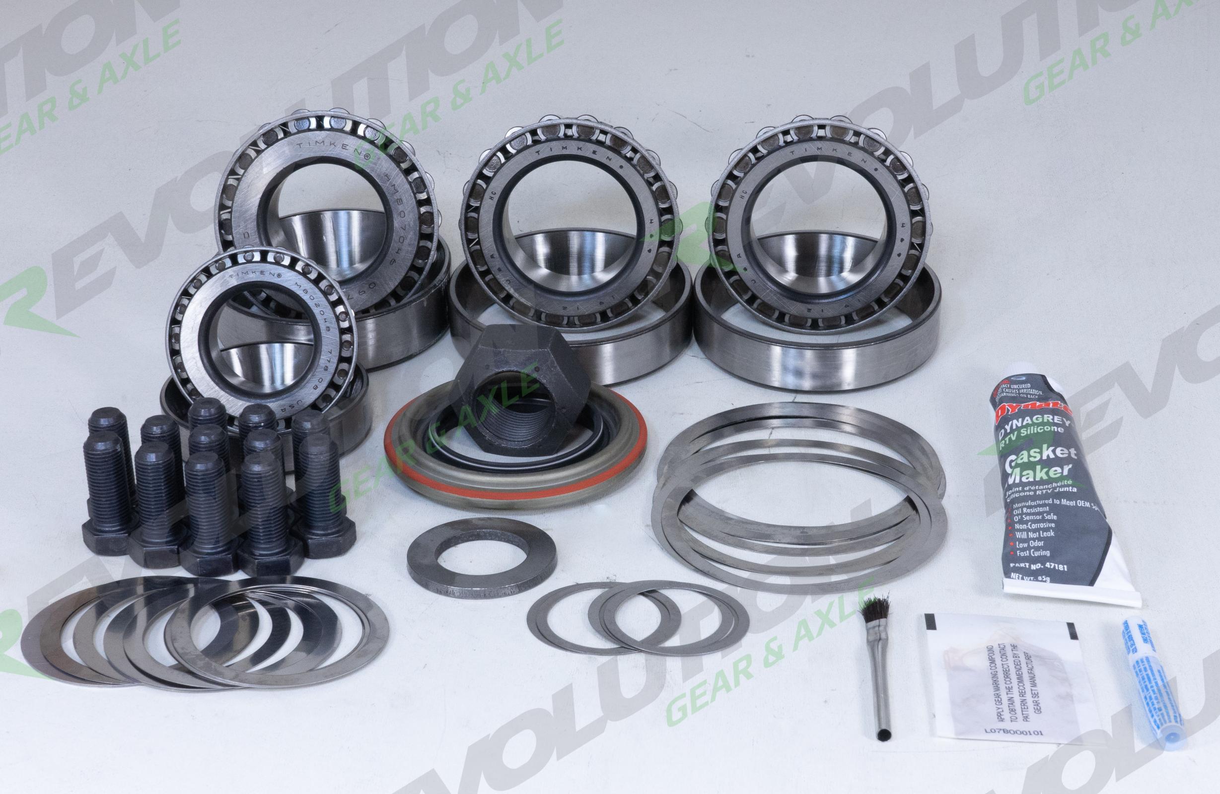 Dana 80 Rear Axle Ring and Pinion Master Install Kit Revolution Gear ...