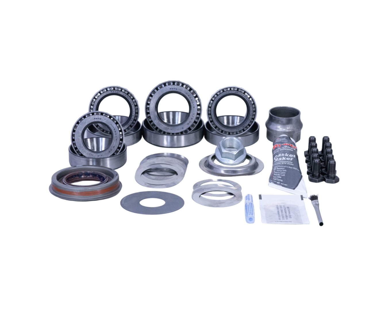 GM 8.4 Inch 1955-64 Chevy Car Drop Out Ring and Pinion Koyo Bearing Master Install Kit ...