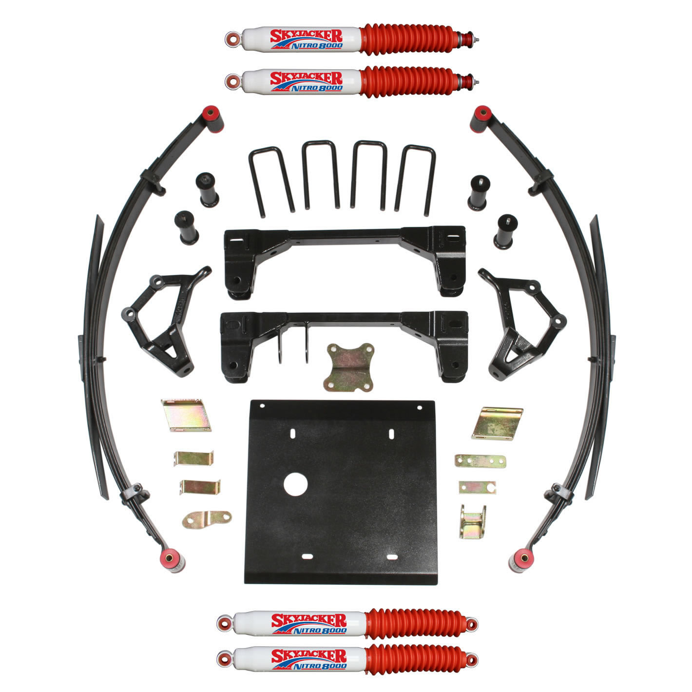 Suspension Lift Kit 86-89 4 Runner w/Shock Nitro Shocks 4 Inch Lift 3. ...