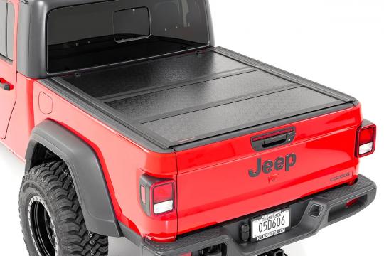 Jeep Low Profile Hard Tri-Fold Tonneau Cover 20 Gladiator 5 Foot Bed ...