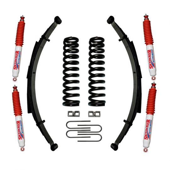 Suspension Lift Kit w/Shock Nitro Shocks 9 Inch Lift Incl. Front/Rear ...